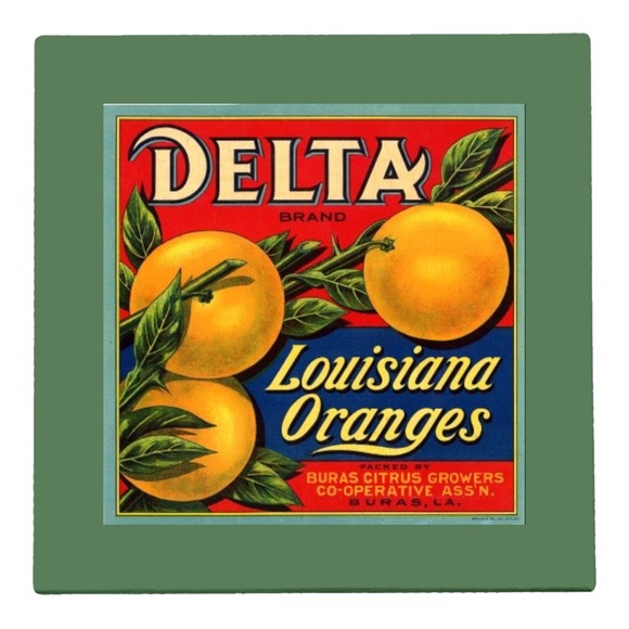 Accents | Vintage Delta Brand Fruit Sign | Poshmark